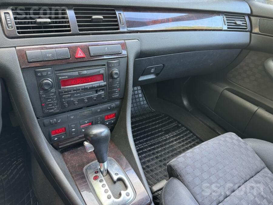 Серый Ауди А6 2002 в Елгава, объемом двигателя 2.50 л и пробегом 0 тыс. км за 2100 €, фото 10 на AUTOMOTO.COM.LV