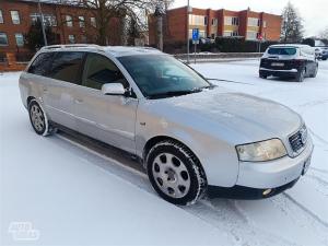 Pelēks Audi A6 2002 Viļņa, ar dzinēja tilpumu 2.50 L un nobraukumu 300 tūkst. km par 999 €, foto 4 vietnē AUTOMOTO.COM.LV