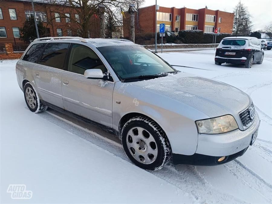 Pelēks Audi A6 2002 Viļņa, ar dzinēja tilpumu 2.50 L un nobraukumu 300 tūkst. km par 999 €, foto 4 vietnē AUTOMOTO.COM.LV
