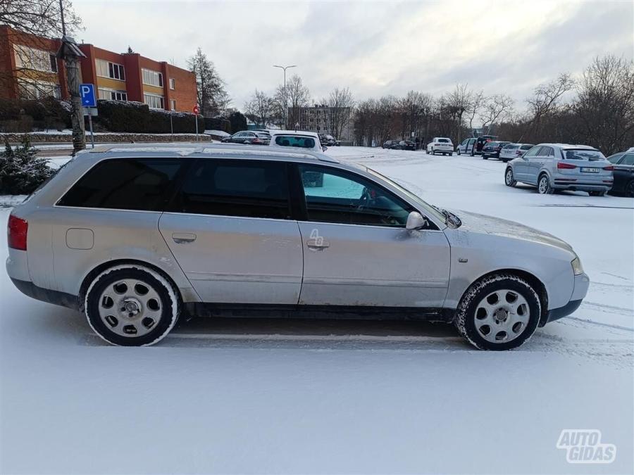 Pelēks Audi A6 2002 Viļņa, ar dzinēja tilpumu 2.50 L un nobraukumu 300 tūkst. km par 999 €, foto 5 vietnē AUTOMOTO.COM.LV