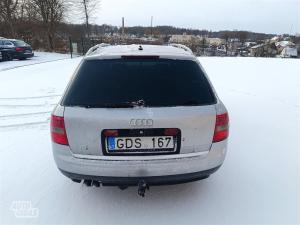 Pelēks Audi A6 2002 Viļņa, ar dzinēja tilpumu 2.50 L un nobraukumu 300 tūkst. km par 999 €, foto 7 vietnē AUTOMOTO.COM.LV