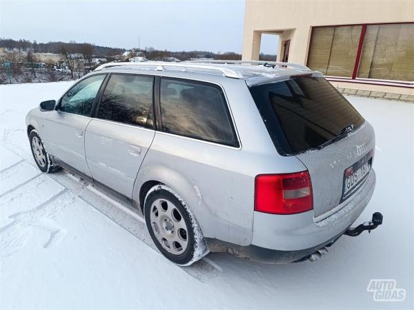 Pelēks Audi A6 2002 Viļņa, ar dzinēja tilpumu 2.50 L un nobraukumu 300 tūkst. km par 999 €, foto 8 vietnē AUTOMOTO.COM.LV