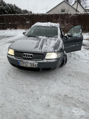 Pelēks Audi A6 2002 Viļņa, ar dzinēja tilpumu 2.50 L un nobraukumu 333 tūkst. km par 530 €, foto 6 vietnē AUTOMOTO.COM.LV