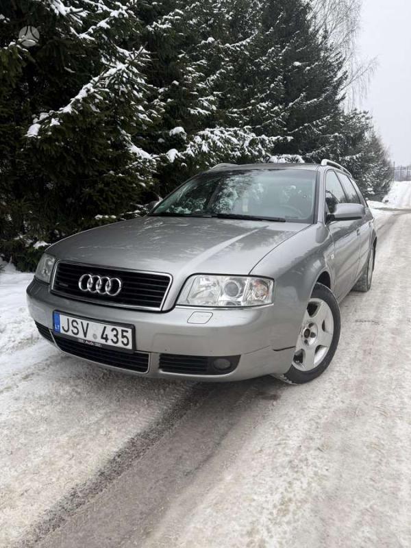 Pelēks Audi A6 2002 Viļņa, ar dzinēja tilpumu 2.50 L un nobraukumu 357 tūkst. km par 1700 €, foto 2 vietnē AUTOMOTO.COM.LV