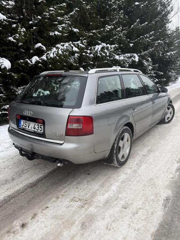Pelēks Audi A6 2002 Viļņa, ar dzinēja tilpumu 2.50 L un nobraukumu 357 tūkst. km par 1700 €, foto 4 vietnē AUTOMOTO.COM.LV