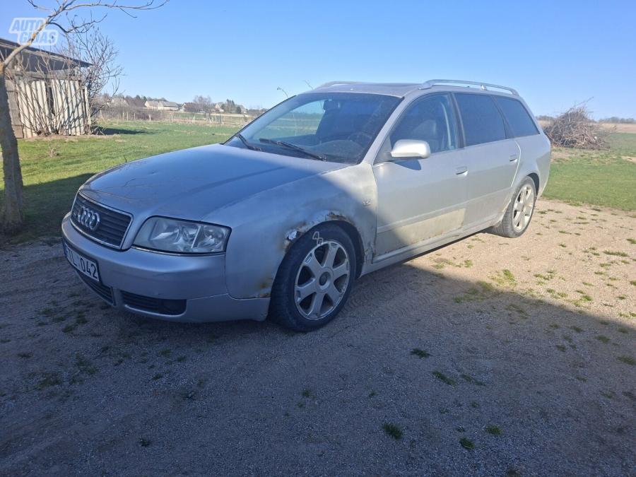 Pelēks Audi A6 2002 Kretinga, ar dzinēja tilpumu 2.50 L un nobraukumu 400 tūkst. km par 500 €, foto 1 vietnē AUTOMOTO.COM.LV