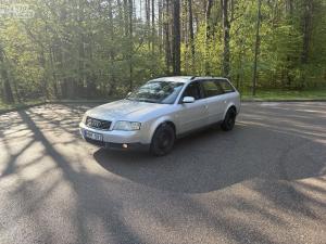 Grey Audi A6 2002 in Anyksciai, with an engine capacity of 1.90 L and mileage of 411 thousand km for 800 €, photo  on AUTOMOTO.COM.LV