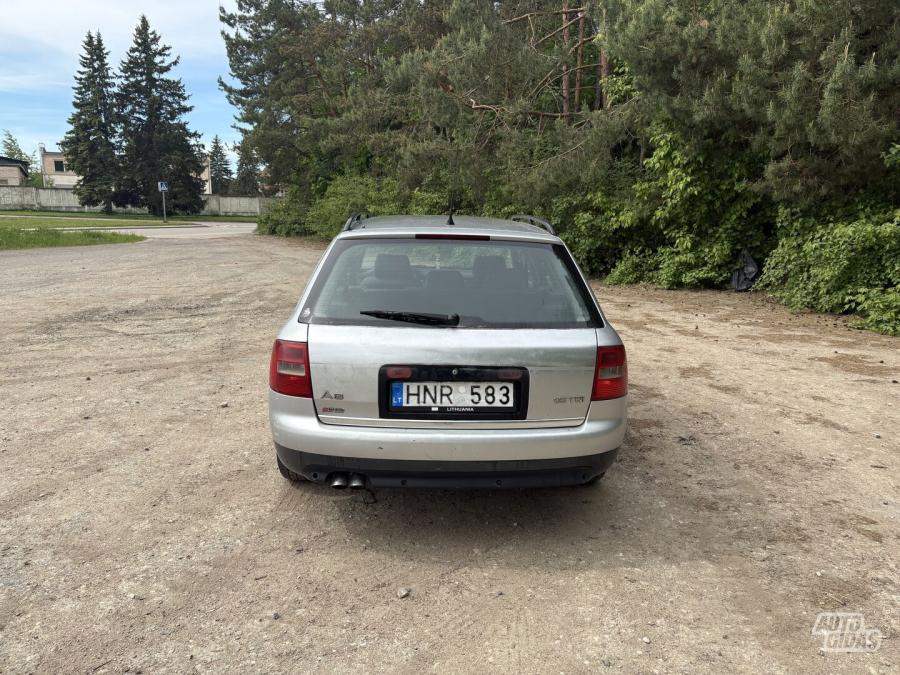 Grey Audi A6 2002 in Anyksciai, with an engine capacity of 1.90 L and mileage of 411 thousand km for 800 €, photo 4 on AUTOMOTO.COM.LV