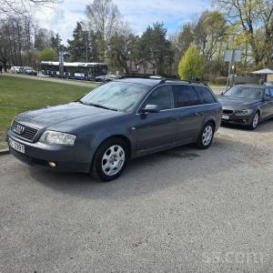 Grey Audi A6 2002 in Riga, with an engine capacity of 2.50 L and mileage of 280 thousand km for 1300 €, photo 3 on AUTOMOTO.COM.LV
