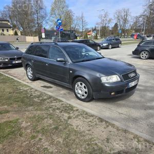 Grey Audi A6 2002 in Riga, with an engine capacity of 2.50 L and mileage of 280 thousand km for 1300 €, photo 4 on AUTOMOTO.COM.LV
