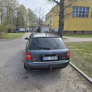 Grey Audi A6 2002 in Riga, with an engine capacity of 2.50 L and mileage of 280 thousand km for 1300 €, photo 5 on AUTOMOTO.COM.LV