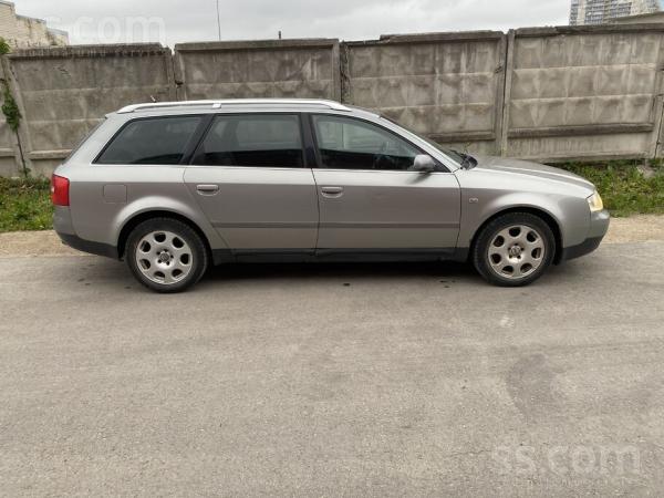 Grey Audi A6 2002 in Riga, with an engine capacity of 2.50 L and mileage of 355 thousand km for 1600 €, photo 1 on AUTOMOTO.COM.LV