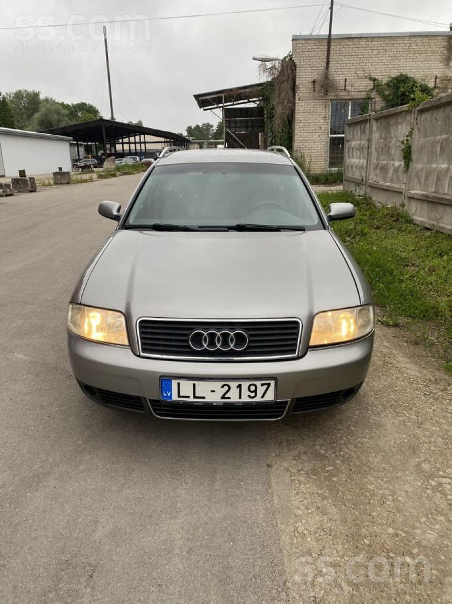 Grey Audi A6 2002 in Riga, with an engine capacity of 2.50 L and mileage of 355 thousand km for 1600 €, photo 5 on AUTOMOTO.COM.LV