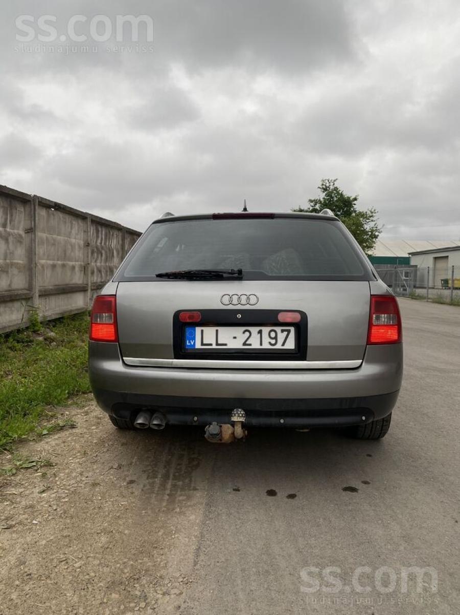 Grey Audi A6 2002 in Riga, with an engine capacity of 2.50 L and mileage of 355 thousand km for 1600 €, photo 8 on AUTOMOTO.COM.LV