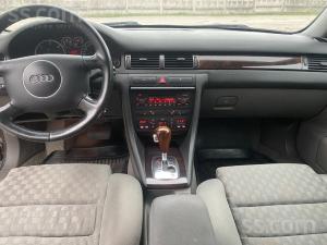 Grey Audi A6 2002 in Riga, with an engine capacity of 2.50 L and mileage of 355 thousand km for 1600 €, photo 11 on AUTOMOTO.COM.LV