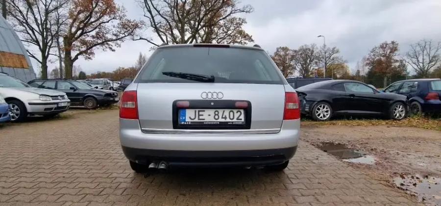 Pelēks Audi A6 2002 Valmiera, ar dzinēja tilpumu 2.50 L un nobraukumu 439 tūkst. km par 1550 €, foto 5 vietnē AUTOMOTO.COM.LV