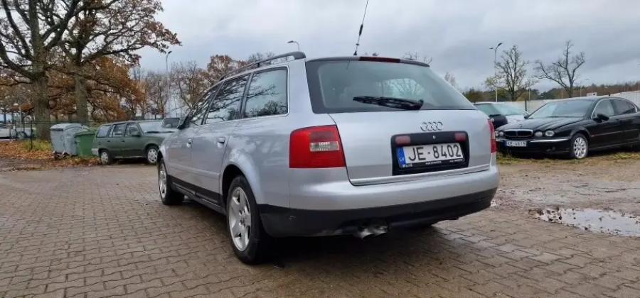 Pelēks Audi A6 2002 Valmiera, ar dzinēja tilpumu 2.50 L un nobraukumu 439 tūkst. km par 1550 €, foto 6 vietnē AUTOMOTO.COM.LV