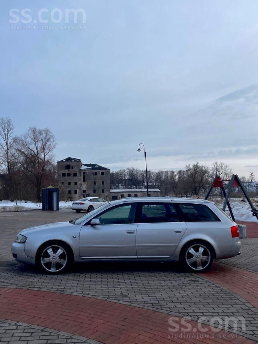 Grey Audi A6 2002 in Bauska, with an engine capacity of 1.90 L and mileage of 223 thousand km for 1000 €, photo 3 on AUTOMOTO.COM.LV