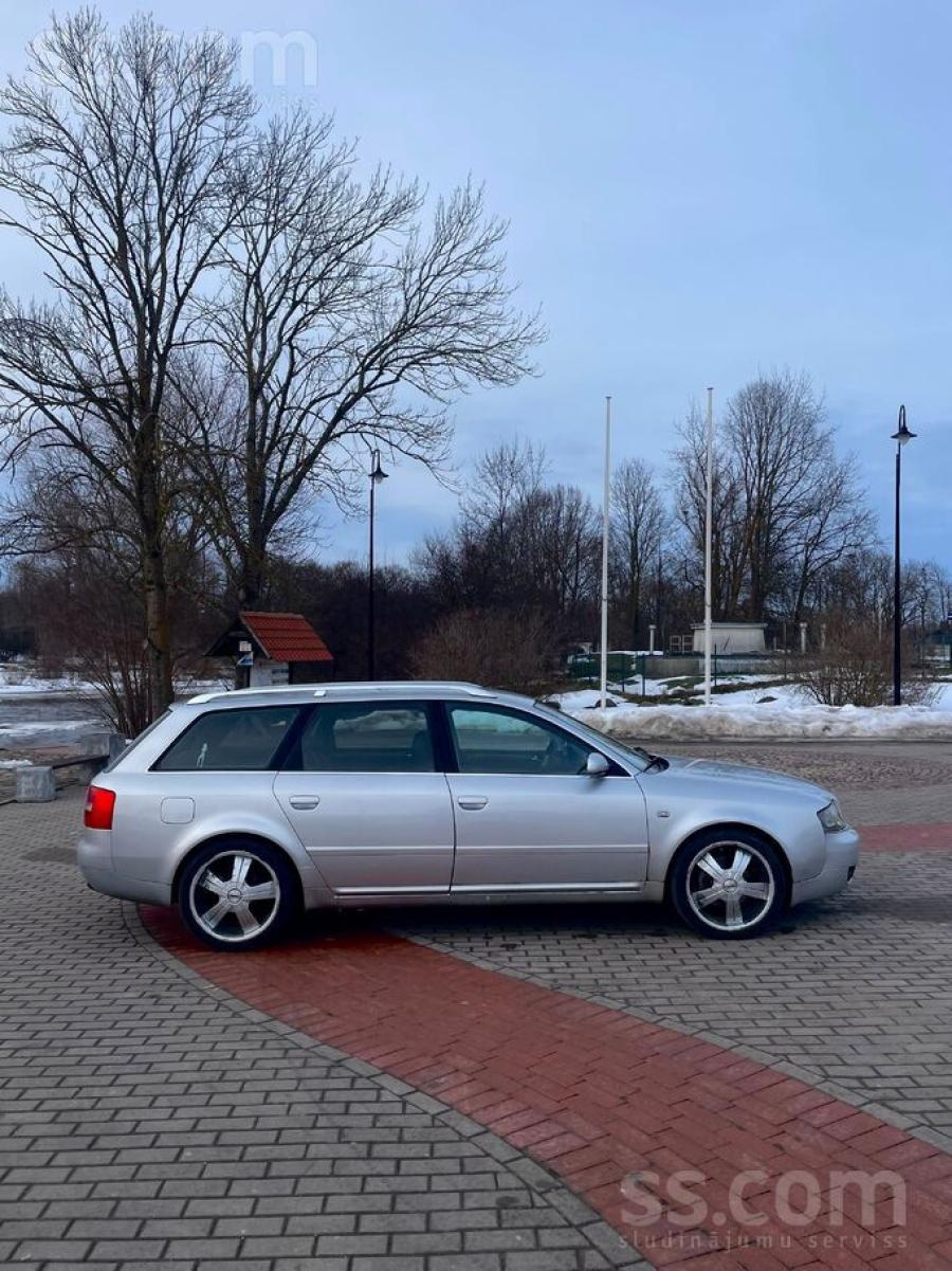 Grey Audi A6 2002 in Bauska, with an engine capacity of 1.90 L and mileage of 223 thousand km for 1000 €, photo 5 on AUTOMOTO.COM.LV