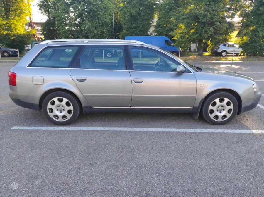 Pelēks Audi A6 2002 Viļņa, ar dzinēja tilpumu 2.39 L un nobraukumu 300 tūkst. km par 2200 €, foto 6 vietnē AUTOMOTO.COM.LV