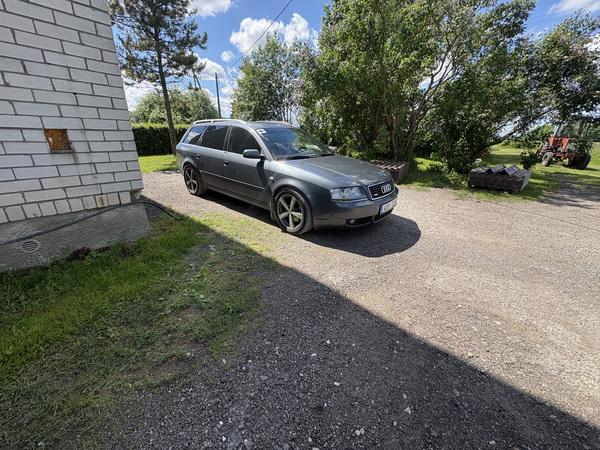 Grey Audi A6 2002 in Poltsamaa, with an engine capacity of 2.50 L and mileage of 313 thousand km for 2500 €, photo 2 on AUTOMOTO.COM.LV