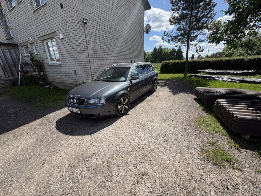Grey Audi A6 2002 in Poltsamaa, with an engine capacity of 2.50 L and mileage of 313 thousand km for 2500 €, photo 8 on AUTOMOTO.COM.LV