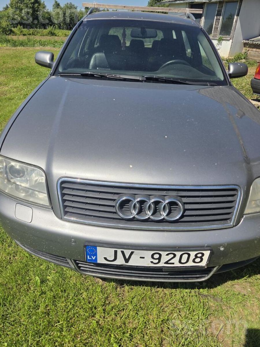 Pelēks Audi A6 2002 Rēzekne, ar dzinēja tilpumu 2.50 L un nobraukumu 530 tūkst. km par 1000 €, foto 1 vietnē AUTOMOTO.COM.LV