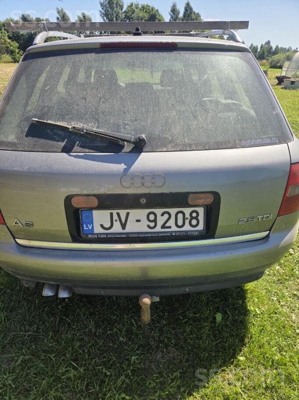 Grey Audi A6 2002 in Rezekne, with an engine capacity of 2.50 L and mileage of 530 thousand km for 1000 €, photo 4 on AUTOMOTO.COM.LV
