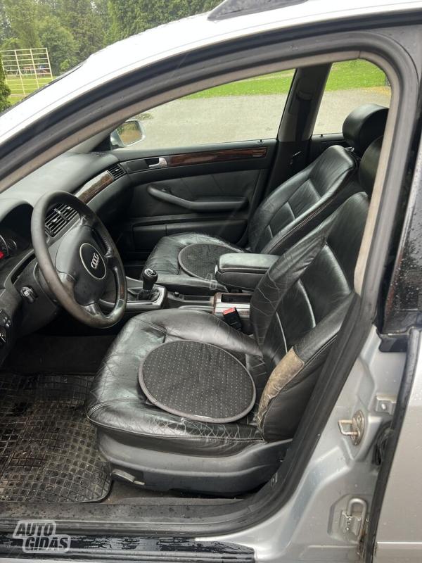 Pelēks Audi A6 2002 Birštonas, ar dzinēja tilpumu 1.90 L un nobraukumu 464 tūkst. km par 1400 €, foto 7 vietnē AUTOMOTO.COM.LV