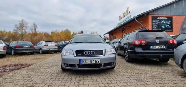 Pelēks Audi A6 2002 Valmiera, ar dzinēja tilpumu 2.50 L un nobraukumu 297 tūkst. km par 1900 €, foto 5 vietnē AUTOMOTO.COM.LV