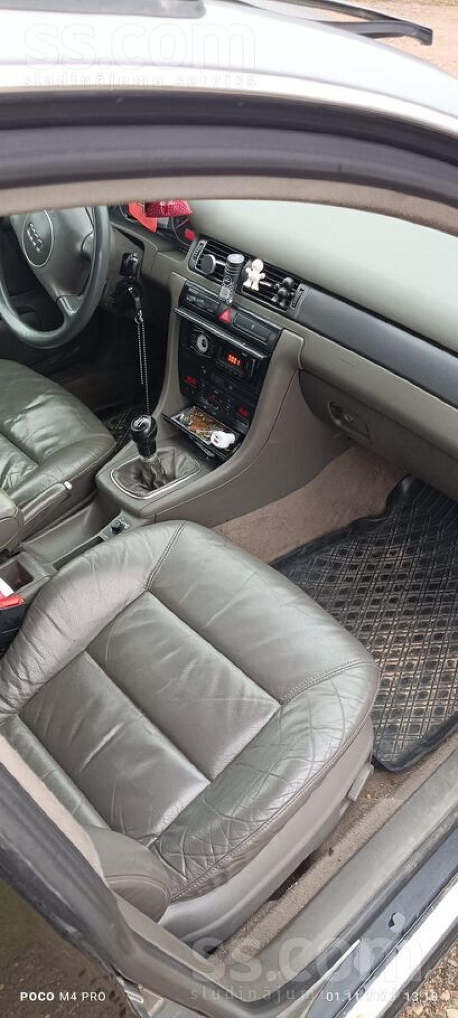 Grey Audi A6 2002 in Kraslava, with an engine capacity of 1.90 L and mileage of 341 thousand km for 1800 €, photo 3 on AUTOMOTO.COM.LV