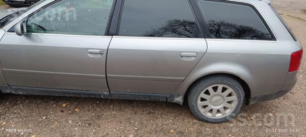Grey Audi A6 2002 in Kraslava, with an engine capacity of 1.90 L and mileage of 341 thousand km for 1800 €, photo 6 on AUTOMOTO.COM.LV