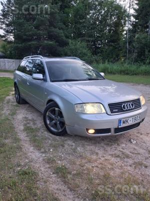 Grey Audi A6 2002 in Aluksne, with an engine capacity of 2.50 L and mileage of 385 thousand km for 1200 €, photo  on AUTOMOTO.COM.LV