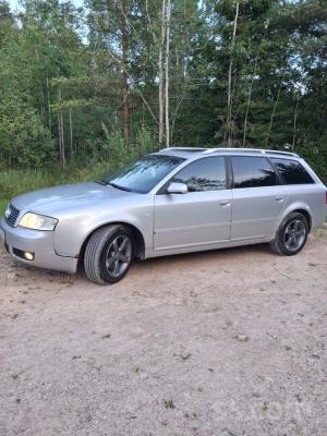 Pelēks Audi A6 2002 Alūksne, ar dzinēja tilpumu 2.50 L un nobraukumu 385 tūkst. km par 1200 €, foto 3 vietnē AUTOMOTO.COM.LV