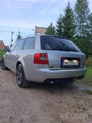Pelēks Audi A6 2002 Alūksne, ar dzinēja tilpumu 2.50 L un nobraukumu 385 tūkst. km par 1200 €, foto 4 vietnē AUTOMOTO.COM.LV
