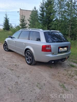 Pelēks Audi A6 2002 Alūksne, ar dzinēja tilpumu 2.50 L un nobraukumu 385 tūkst. km par 1200 €, foto 5 vietnē AUTOMOTO.COM.LV