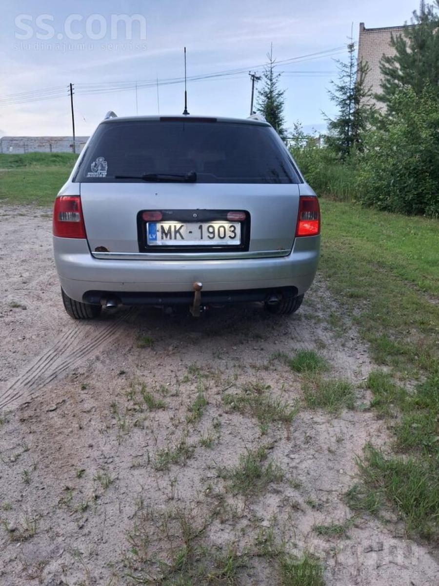Pelēks Audi A6 2002 Alūksne, ar dzinēja tilpumu 2.50 L un nobraukumu 385 tūkst. km par 1200 €, foto 6 vietnē AUTOMOTO.COM.LV