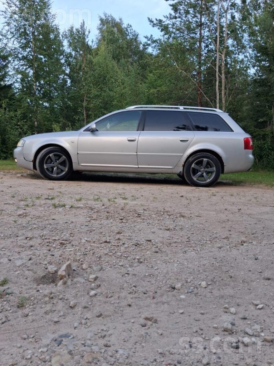 Pelēks Audi A6 2002 Alūksne, ar dzinēja tilpumu 2.50 L un nobraukumu 385 tūkst. km par 1200 €, foto 7 vietnē AUTOMOTO.COM.LV