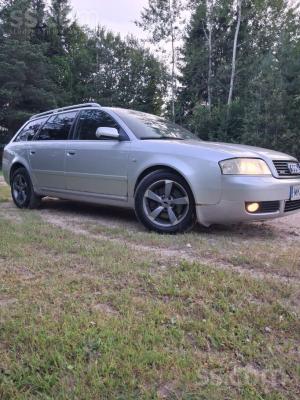 Pelēks Audi A6 2002 Alūksne, ar dzinēja tilpumu 2.50 L un nobraukumu 385 tūkst. km par 1200 €, foto 8 vietnē AUTOMOTO.COM.LV