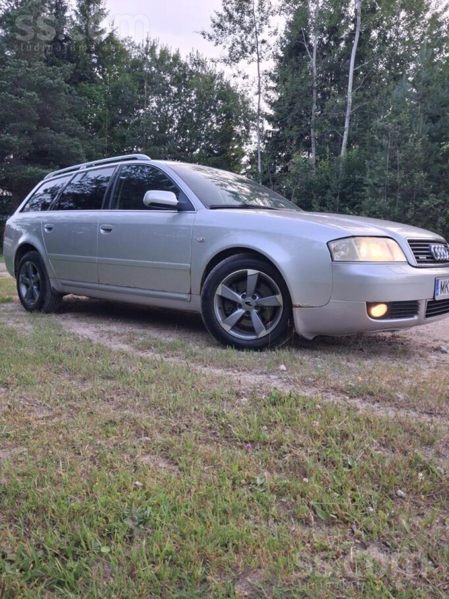 Pelēks Audi A6 2002 Alūksne, ar dzinēja tilpumu 2.50 L un nobraukumu 385 tūkst. km par 1200 €, foto 8 vietnē AUTOMOTO.COM.LV