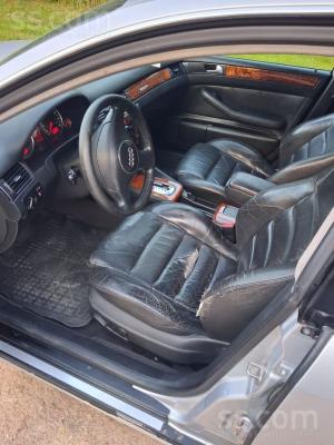 Pelēks Audi A6 2002 Alūksne, ar dzinēja tilpumu 2.50 L un nobraukumu 385 tūkst. km par 1200 €, foto 11 vietnē AUTOMOTO.COM.LV