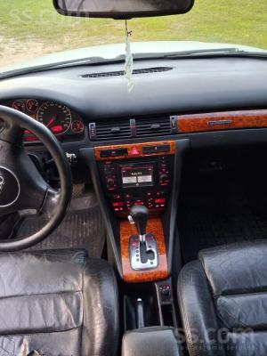 Pelēks Audi A6 2002 Alūksne, ar dzinēja tilpumu 2.50 L un nobraukumu 385 tūkst. km par 1200 €, foto 12 vietnē AUTOMOTO.COM.LV