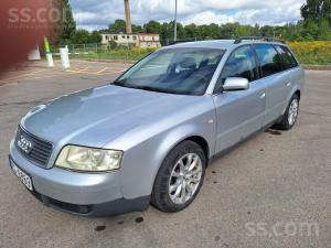 Grey Audi A6 2002 in Riga, with an engine capacity of 1.90 L and mileage of 303 thousand km for 1850 €, photo 3 on AUTOMOTO.COM.LV