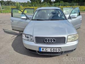 Grey Audi A6 2002 in Riga, with an engine capacity of 1.90 L and mileage of 303 thousand km for 1850 €, photo 7 on AUTOMOTO.COM.LV