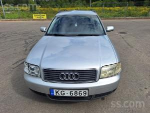 Grey Audi A6 2002 in Riga, with an engine capacity of 1.90 L and mileage of 303 thousand km for 1850 €, photo 8 on AUTOMOTO.COM.LV