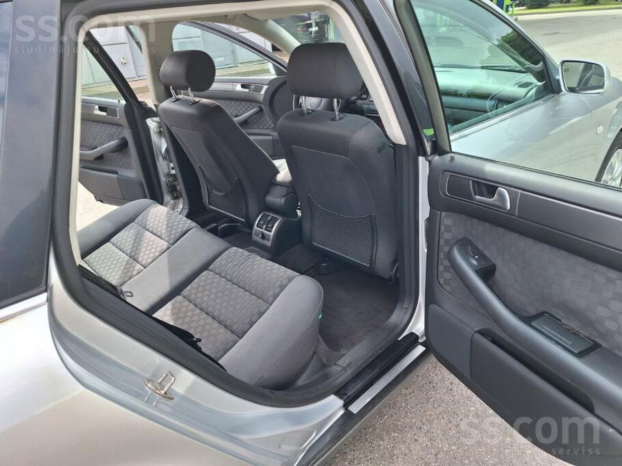Grey Audi A6 2002 in Riga, with an engine capacity of 1.90 L and mileage of 303 thousand km for 1850 €, photo 18 on AUTOMOTO.COM.LV