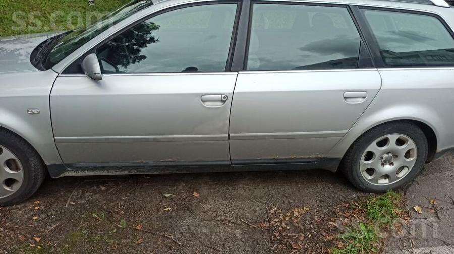 Grey Audi A6 2002 in Riga, with an engine capacity of 1.90 L and mileage of 360 thousand km for 1500 €, photo 4 on AUTOMOTO.COM.LV