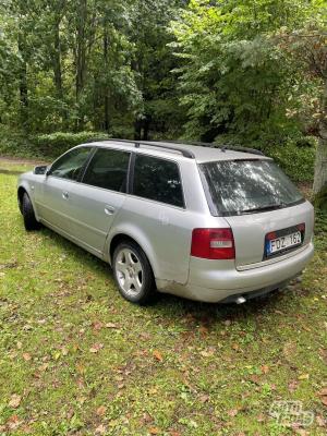 Grey Audi A6 2002 in Utena, with an engine capacity of 1.90 L and mileage of 316 thousand km for 1650 €, photo 3 on AUTOMOTO.COM.LV