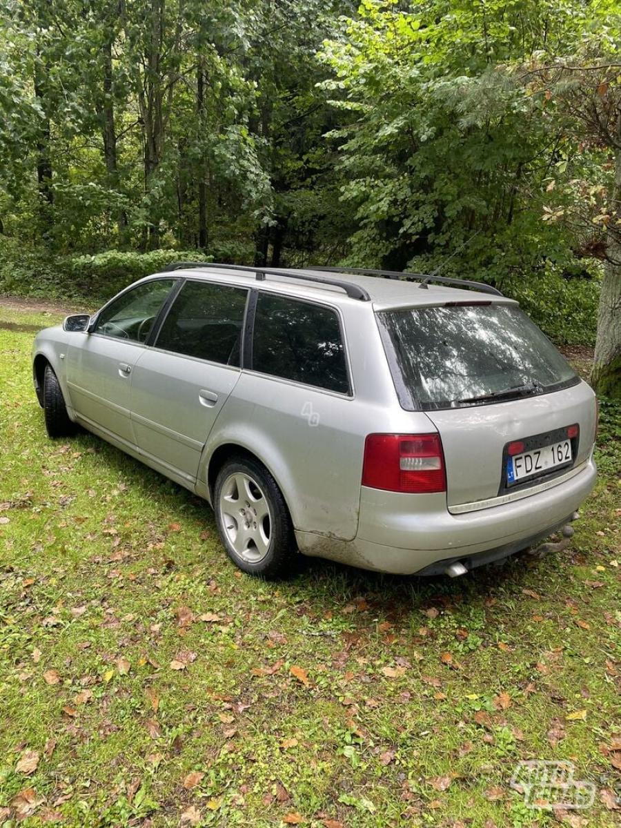 Grey Audi A6 2002 in Utena, with an engine capacity of 1.90 L and mileage of 316 thousand km for 1650 €, photo 3 on AUTOMOTO.COM.LV