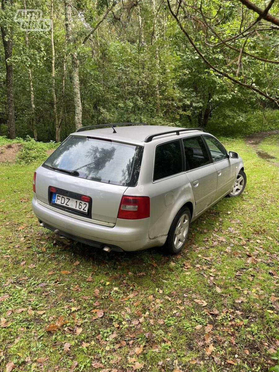 Grey Audi A6 2002 in Utena, with an engine capacity of 1.90 L and mileage of 316 thousand km for 1650 €, photo 6 on AUTOMOTO.COM.LV